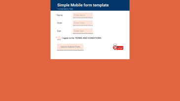 Health and Lifestyle templates | Other | Mobile form template