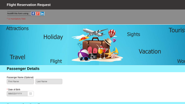 Health and Lifestyle templates | Order and Payment Form | Flight ...